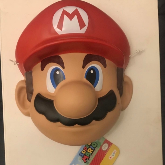 Nintendo | Toys | Super Mario Brothers Mario Mask | Poshmark